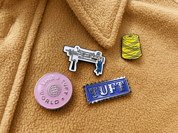 TUFT Enamel Pin - Tuft the World