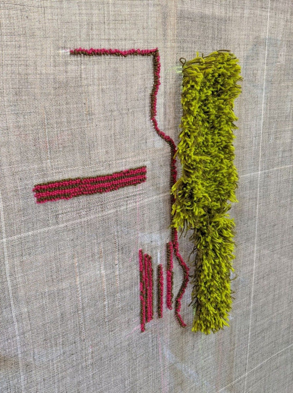 Primary Tufting Cloth in Gray - Tuft the World